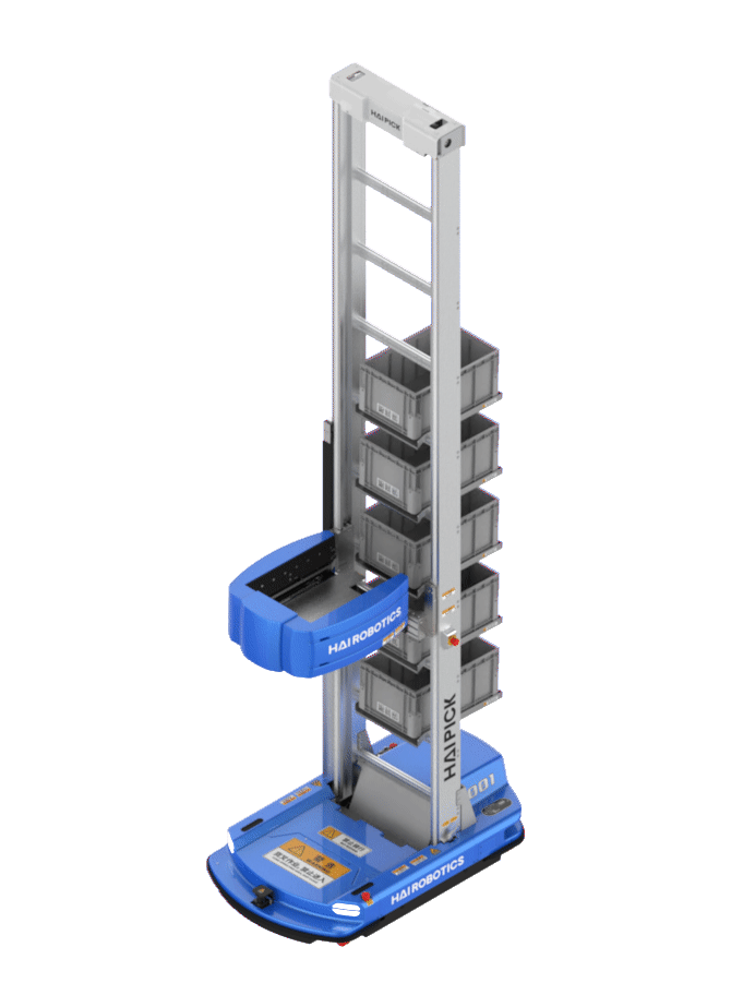 次世代自動倉庫を実現するACRシステム | HAI ROBOTICS