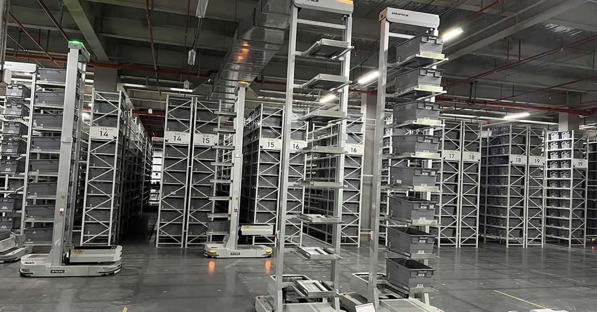 ANTA 그룹 진강 자동화 의류 물류 센터 | HAI ROBOTICS
